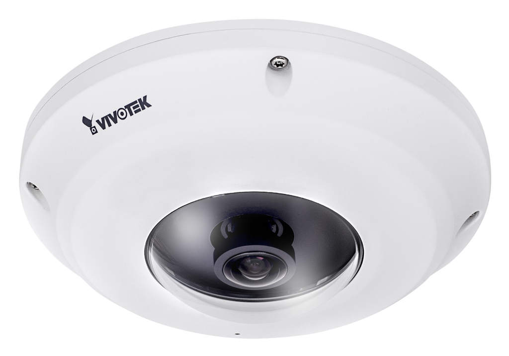 Vivotek FE9381-EHV 5MP H.265 360° Surround View Fisheye Fixed Dome Net
