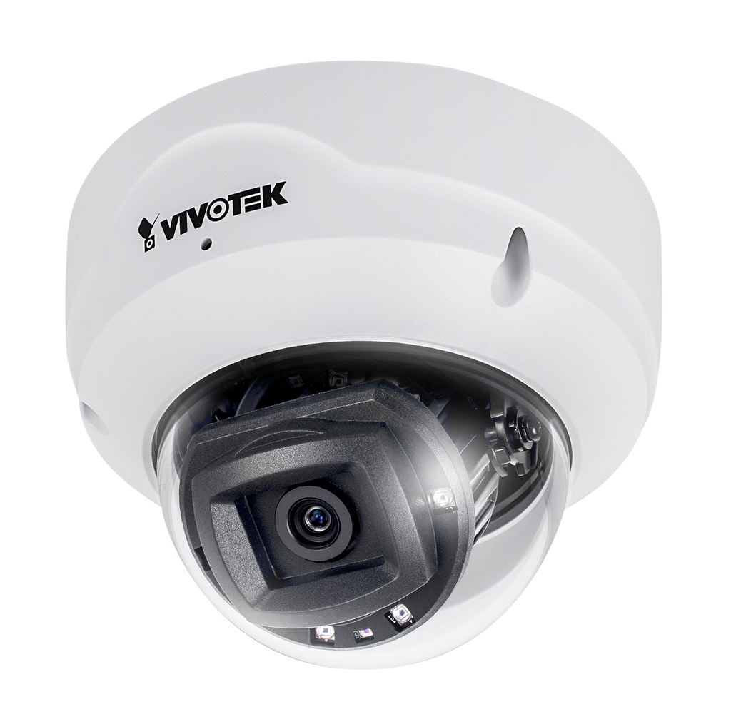 Vivotek FD9189-HT-V2 5MP 30M IR H.265 Indoor Remote Focus WDR Dome, Io
