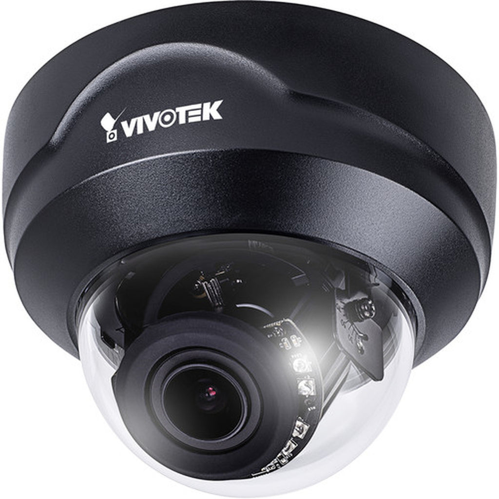 Vivotek FD8179-H-B 4MP Fixed Focal Indoor Dome Network Camera (Black)