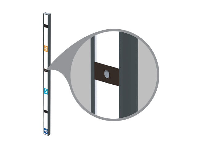 IDIS CCI2W37HS ONVIF, 2 MP, Height Strip Camera, True WDR, 3.7mm Fixed