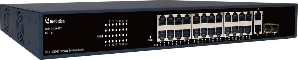 Geovision GV-APOE241C (140-APOE241-C01U) 24-port Gigabit 802.3at+ 2 RJ