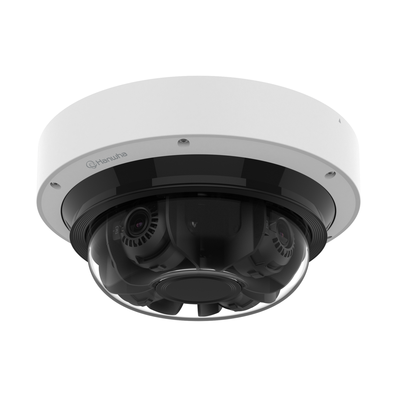 Hanwha ANE-L7012L 4MP White Light Turret Camera