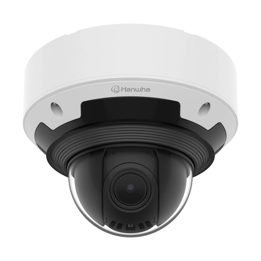 Hanwha PNV-A7082RZ 4MP IR Outdoor Vandal Dome AI, PTRZ Camera