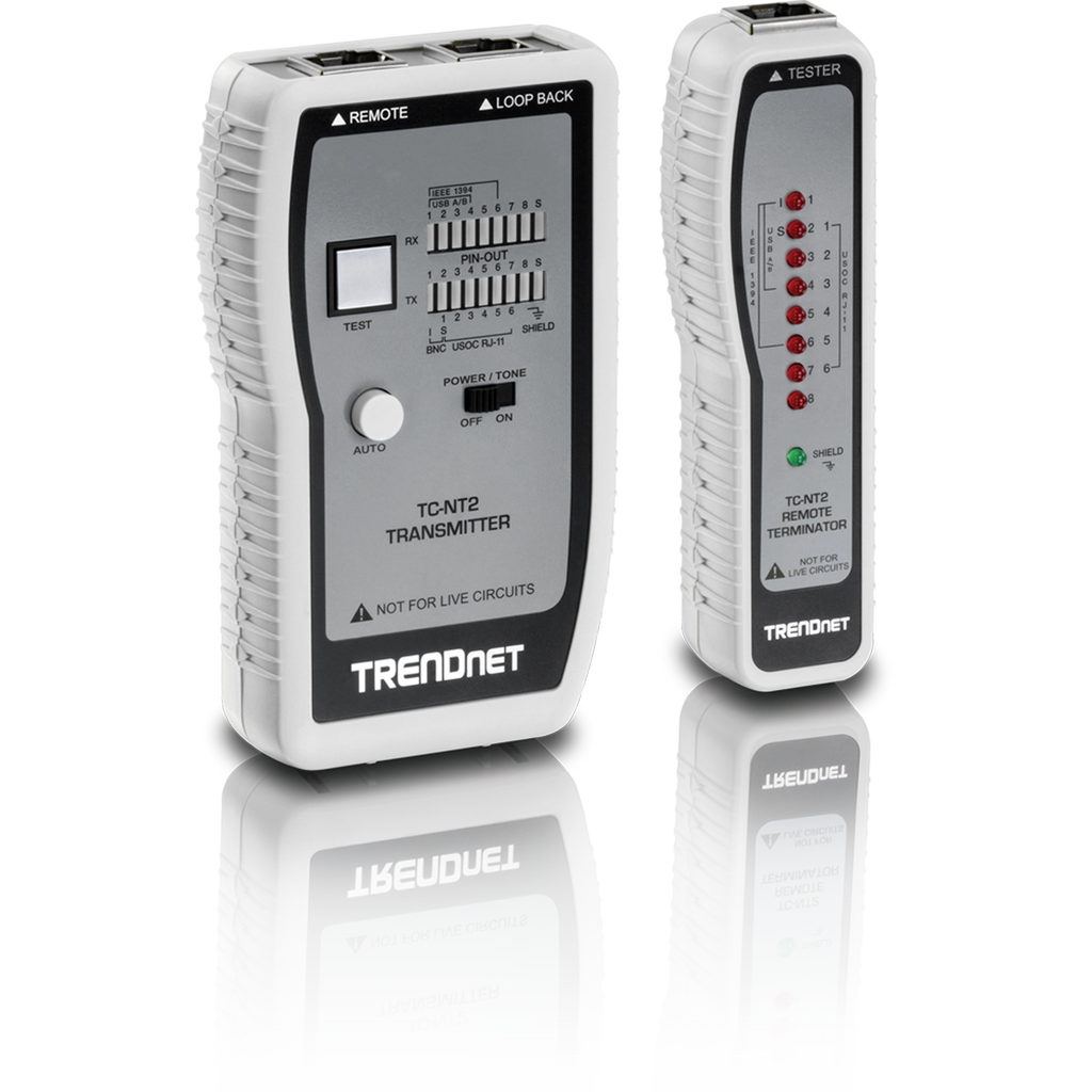 TRENDnet TC-NT2 Network Cable Tester (TP & Coax)