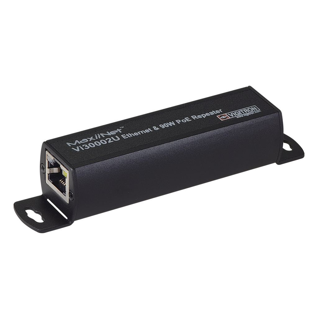 Vigitron Vi30002U 10/100 MaxiiNet™ Ethernet & af/at/bt 90W PoE Repeate