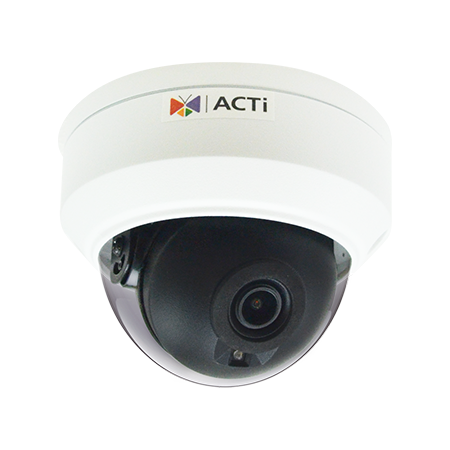 ACTi Z715 5MP Outdoor Mini Dome with D/N, Adaptive IR, Superior WDR, S