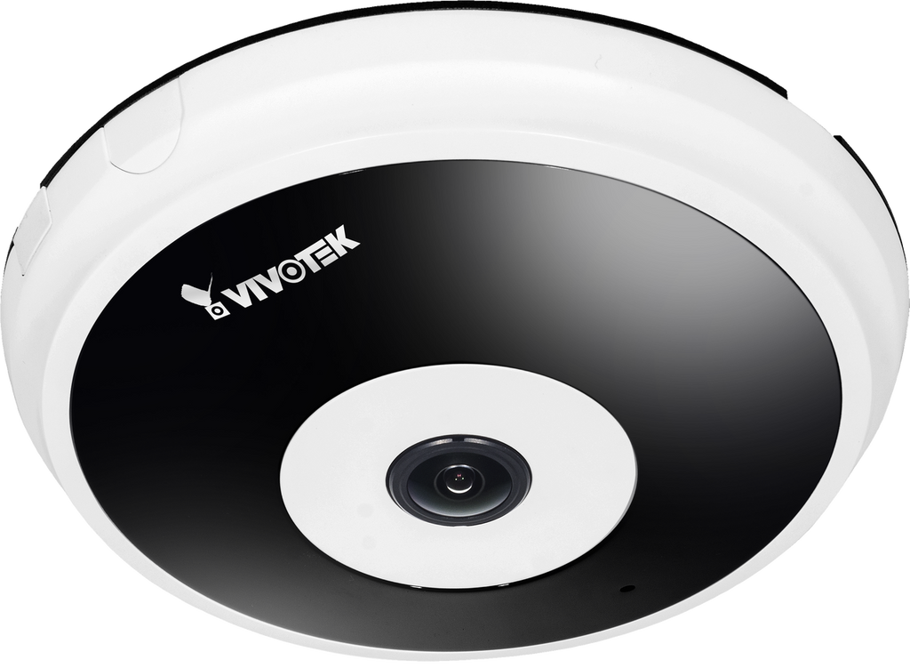 Vivotek FE8181 5MP 360° Surround View IR Fisheye Fixed Dome Network Ca