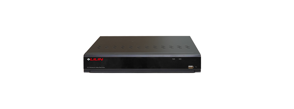 LILIN NVR6108E-V-1X16TB 8 CH PoE 4K Standalone Network Video Recorder