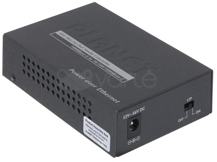 Planet GTP-805A 1-Port IEEE802.3af/at PoE 10/100/1000Base-T to 100/100